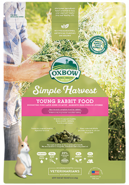 Oxbow Simple Harvest Young Rabbit Food - Newfield, NJ - Garoppo's Stone ...