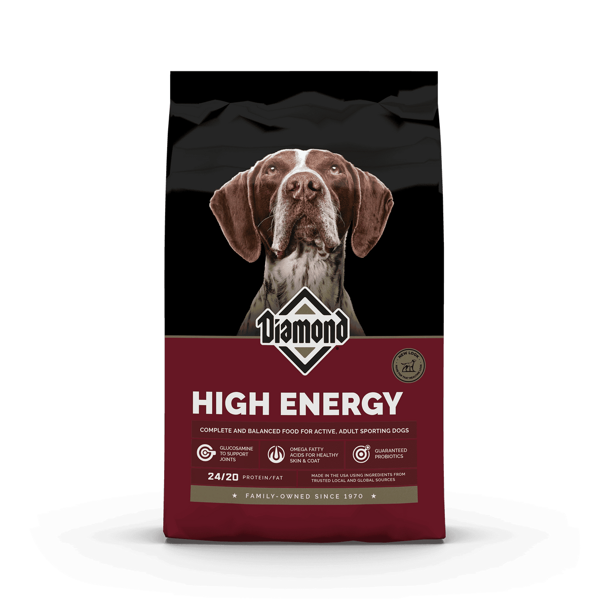 Diamond Hi-Energy Dog Food - Newfield, NJ - Garoppo's Stone & Garden ...