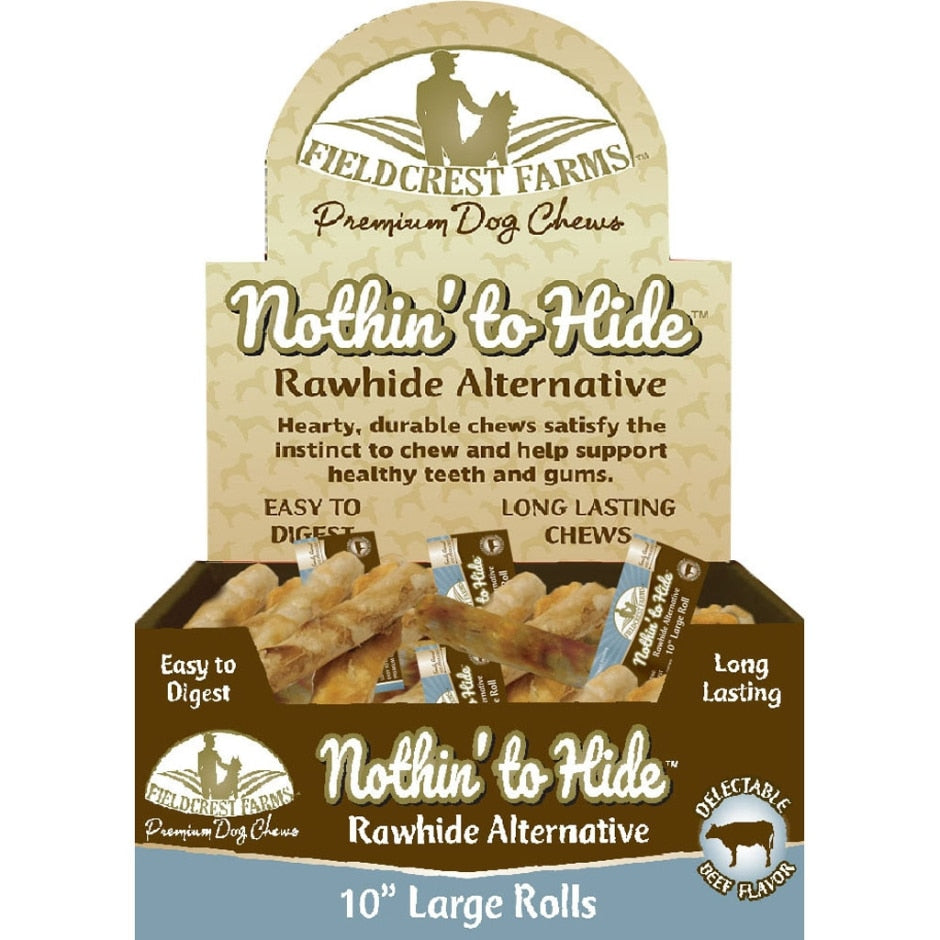 Fieldcrest Farms Nothin' To Hide Rawhide Alternative Large Roll ...